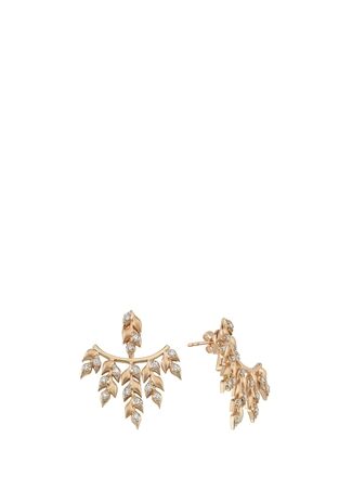 Bee Goddess Kadın Demeter Altın Rengi Küpe Pembe EU