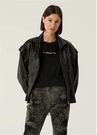 Academia Kadın Siyah Bisiklet Yaka Kalp Baskılı T-shirt XS Academia Kadın Siyah Bisiklet Yaka Kalp Baskılı T-shirt XS