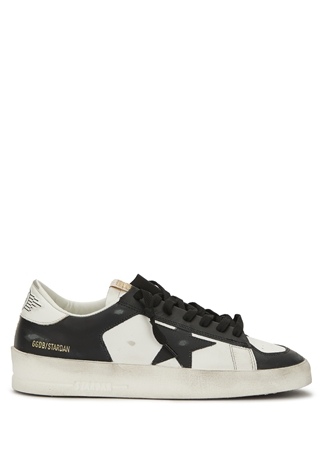 Golden Goose Kadın Beyaz Siyah Logolu Sneaker 35 EU Golden Goose Kadın Beyaz Siyah Logolu Sneaker 35 EU