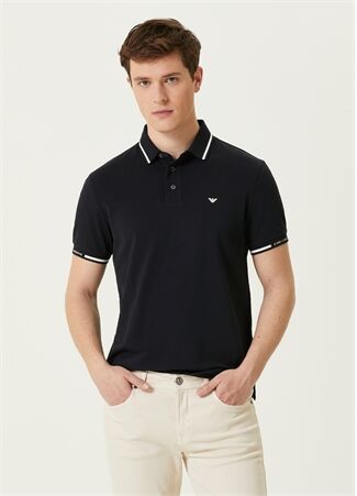 Emporio Armani Erkek Polo Yaka Lacivert M Eu