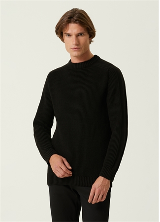 Network Erkek Slim Fit Siyah Kazak S EU Network Erkek Slim Fit Siyah Kazak S EU