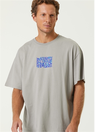 Turn & Bake Erkek Peace Gri T-shirt XS EU Turn & Bake Erkek Peace Gri T-shirt XS EU