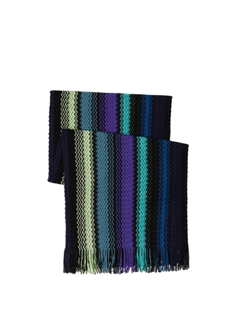 Missoni Distribution Kadın Colorblocked Yün Atkı Kırmızı EU Missoni Distribution Kadın Colorblocked Yün Atkı Kırmızı EU