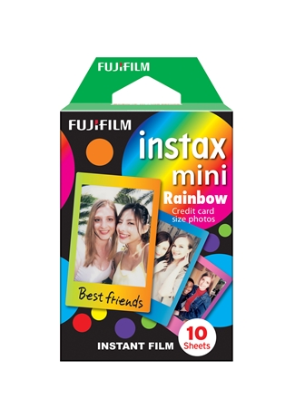 Fuji Kadın Instax Mini Rainbow 0lu Film EU Fuji Kadın Instax Mini Rainbow 0lu Film EU