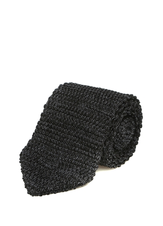 Beymen Collection Erkek Antrasit Dokulu Kravat Lacivert EU