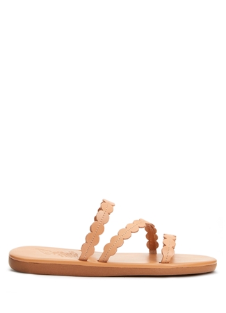 Ancient Greek Sandals Kadın Bej Bantlı Deri Terlik 36 Eu Ancient Greek Sandals Kadın Bej Bantlı Deri Terlik 36 Eu