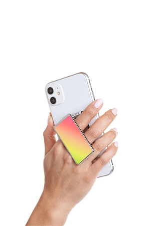 Handl New York Pembe Sarı Telefon Tutucu EU Handl New York Pembe Sarı Telefon Tutucu EU