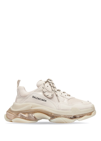 Balenciaga Erkek Triple S Ekru Sneaker Beyaz 4 EU Balenciaga Erkek Triple S Ekru Sneaker Beyaz 4 EU