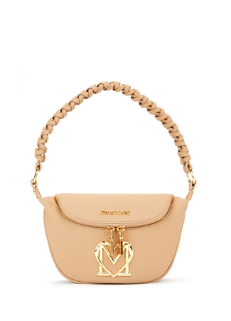 Love Moschino Kadın Bej Logo Detaylı Çanta Eu Love Moschino Kadın Bej Logo Detaylı Çanta Eu