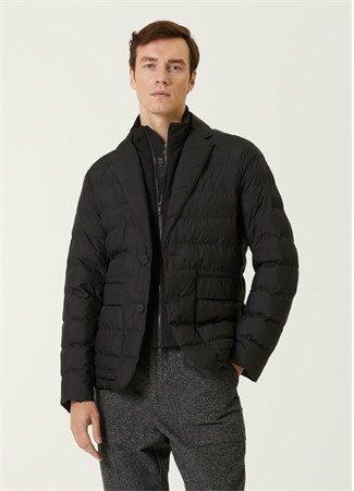 Z Zegna Erkek Use The Existing Siyah İç Yaka Detaylı Ceket L IT Z Zegna Erkek Use The Existing Siyah İç Yaka Detaylı Ceket L IT