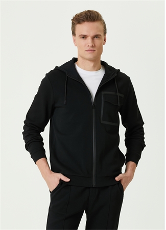 Beymen Club Erkek Siyah Kapüşonlu Sweatshirt S Beymen Club Erkek Siyah Kapüşonlu Sweatshirt S