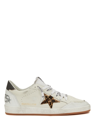 Golden Goose Erkek Ballstar Beyaz Sneaker Bej 40 EU Golden Goose Erkek Ballstar Beyaz Sneaker Bej 40 EU