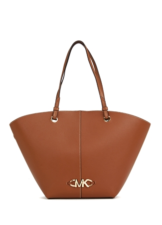 Michael Kors Kadın Taba Logolu Deri Alışveriş Çantası Turuncu EU Michael Kors Kadın Taba Logolu Deri Alışveriş Çantası Turuncu EU