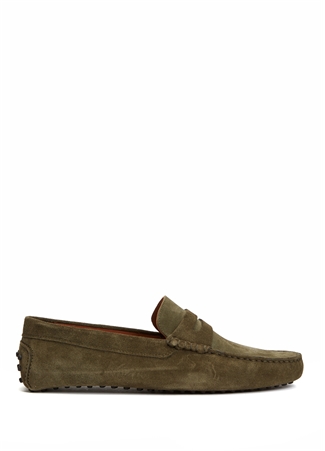 Beymen Club Erkek Haki Bant Detaylı Deri Loafer 40 Beymen Club Erkek Haki Bant Detaylı Deri Loafer 40