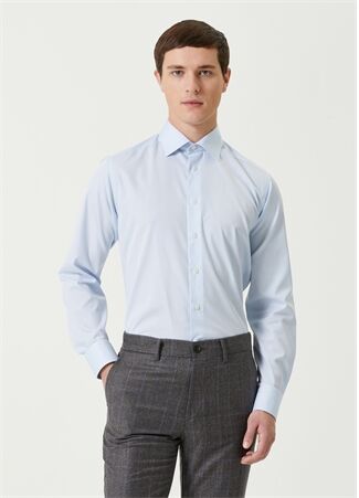 Eton Erkek Mavi Gömlek 42 IT