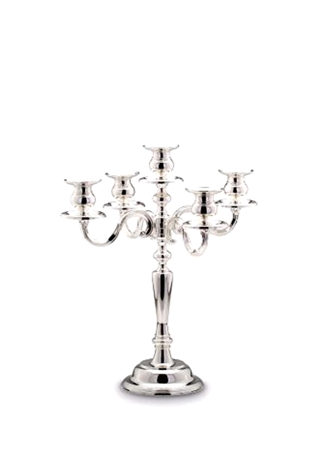 Sirmaison Silver 5li Şamdan Gri Sirmaison Silver 5li Şamdan Gri