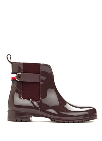 Tommy Hilfiger Kadın Hardware Bordo Yağmur Botu 36 EU Tommy Hilfiger Kadın Hardware Bordo Yağmur Botu 36 EU