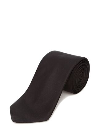 Pal Zileri Erkek Siyah İpek Kravat EU