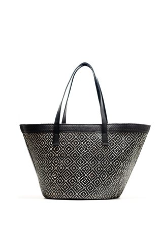 Bago Kadın Siyah El Örgüsü Omuz Çantası EU Bago Kadın Siyah El Örgüsü Omuz Çantası EU