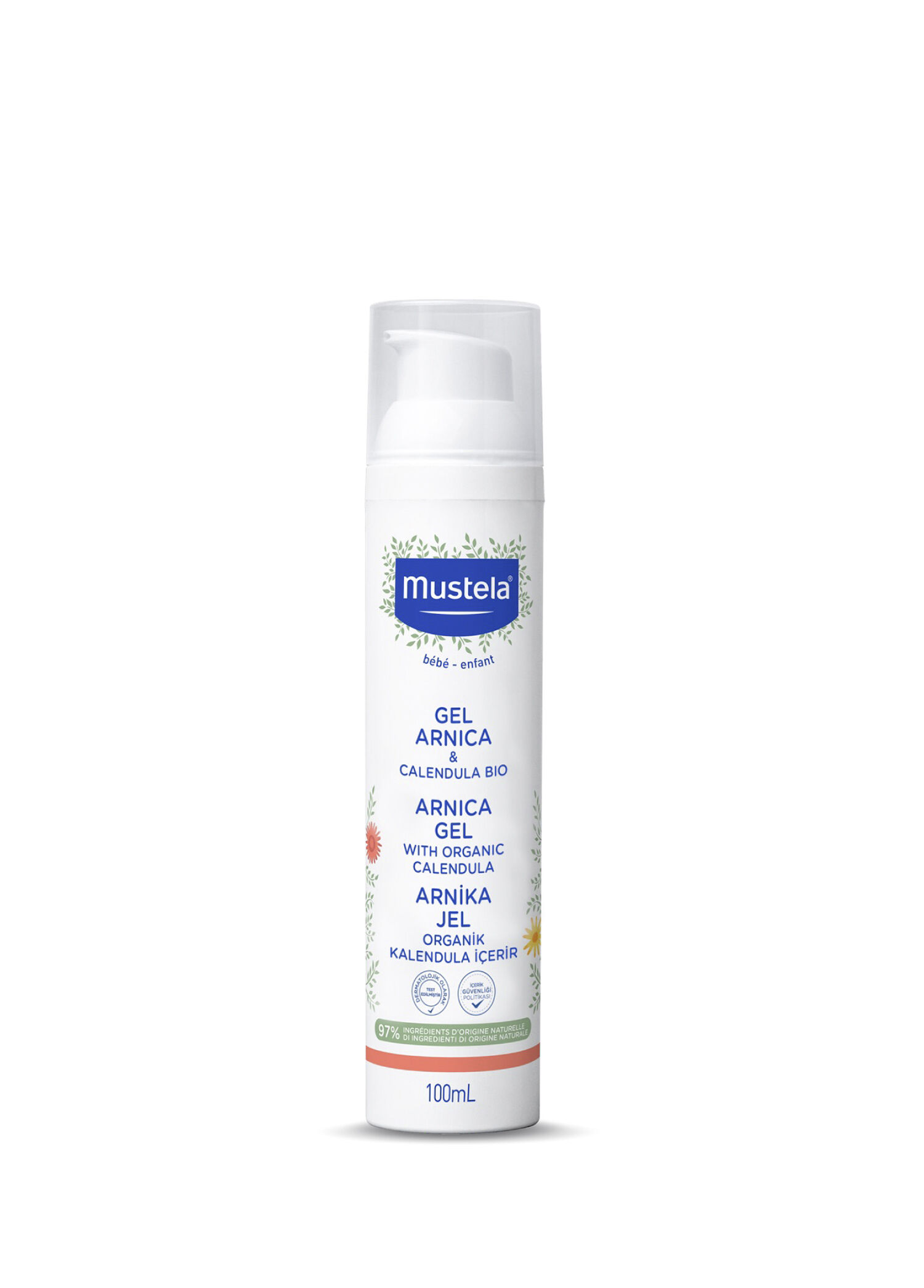 Mustela - Arnica Swelling Bruising Cooling Gel for Small Blows 100 ml