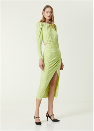 Self Portrait Kadın KOKTEYL ELBİSE Yeşil 0 US