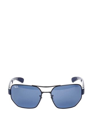 Ray-Ban Mavi Kare Formlu Güneş Gözlüğü Siyah 60 EU Ray-Ban Mavi Kare Formlu Güneş Gözlüğü Siyah 60 EU