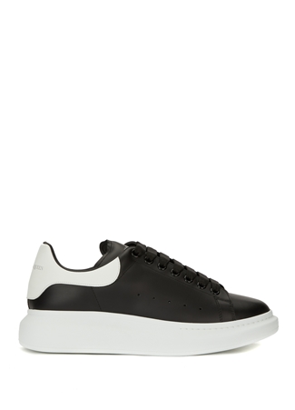 Alexander McQueen Erkek Oversize Siyah Beyaz Deri Sneaker 42 EU Alexander McQueen Erkek Oversize Siyah Beyaz Deri Sneaker 42 EU