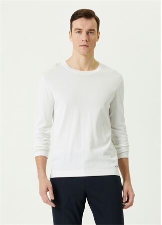 Network Erkek Slim Fit Ekru Kazak Bej L EU