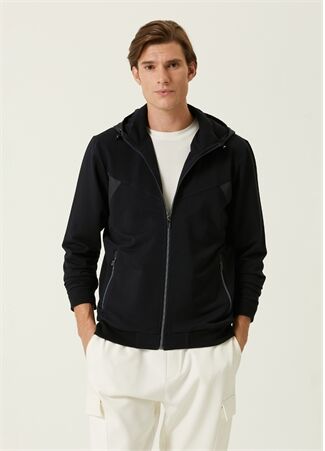 Network Erkek Slim Fit Lacivert Sweatshirt S EU