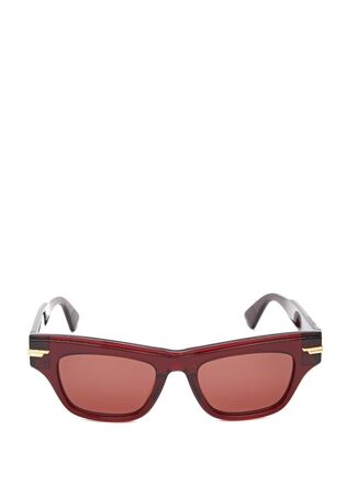 Bottega Veneta Kadın Bordo Güneş Gözlüğü EU