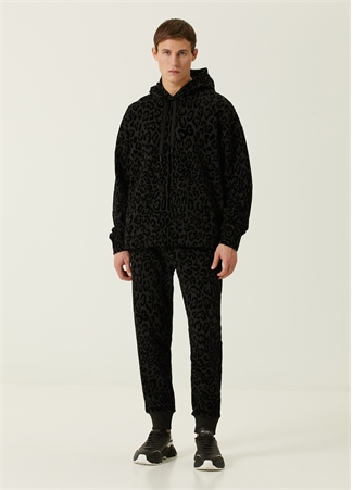 Dolce&Gabbana Erkek Gri Beli Kordonlu Desenli Jogger Eşofman Altı 44 IT Dolce&Gabbana Erkek Gri Beli Kordonlu Desenli Jogger Eşofman Altı 44 IT