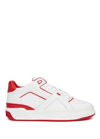 Just Don Erkek Kırmızı Beyaz Deri Sneaker 42 EU