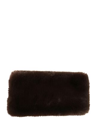 Beymen Club Kadın Kahverengi Peluş Dokulu Boyunluk EU