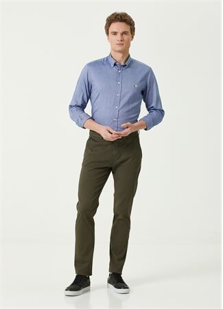 Beymen Club Erkek Regular Fit Haki Chino Pantolon 46 Beymen Club Erkek Regular Fit Haki Chino Pantolon 46