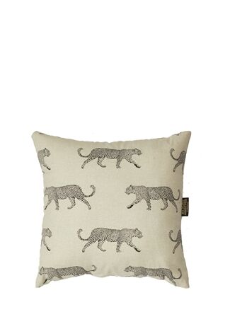 Mxhome Beyaz Aslan Desenli Dekoratif Yastık