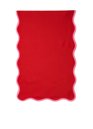 Poetique St Tropez Kırmızı Pembe Runner Çok Renkli