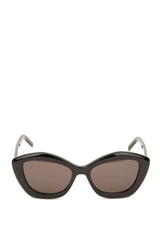 Kadın Siyah Cat Eye Formlu Güneş Gözlüğü EU