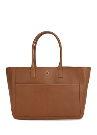 Beymen Hediye Kadın Floater Taba Deri El Çantası Turuncu EU