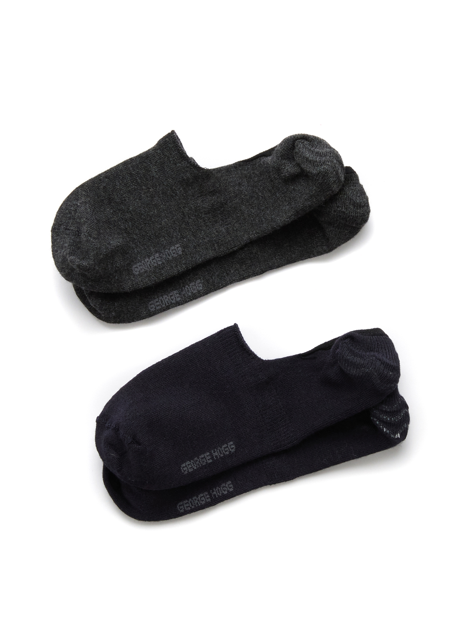 George Hogg Erkek Lacivert Antrasit 2li Erkek Bambu Çorap Seti 1697751 ...