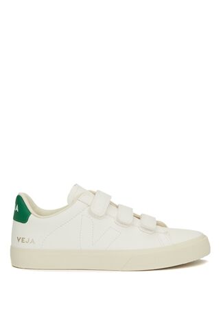 Veja Kadın Beyaz Yeşil Deri Sneaker 36 EU