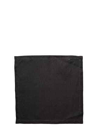 Serenk Siyah Keten Peçete Çok Renkli