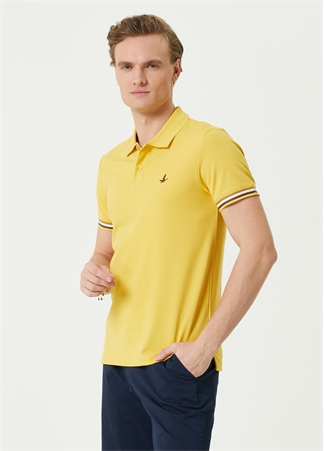 Beymen Club Erkek Slim Fit Sarı Polo Yaka T-shirt S Beymen Club Erkek Slim Fit Sarı Polo Yaka T-shirt S