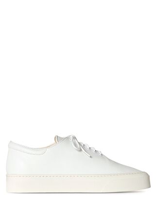 The Row Kadın Marie H Beyaz Deri Sneaker 36 EU
