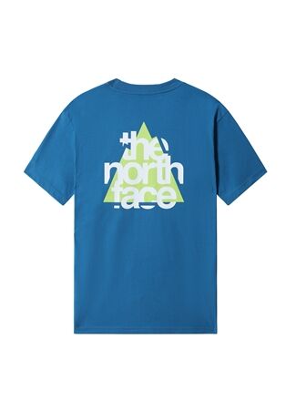 The North Face Erkek Mountain Mavi T-shirt Siyah L Eu