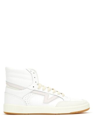 Vans Kadın Lowland Hi Beyaz Logolu Sneaker 36 EU