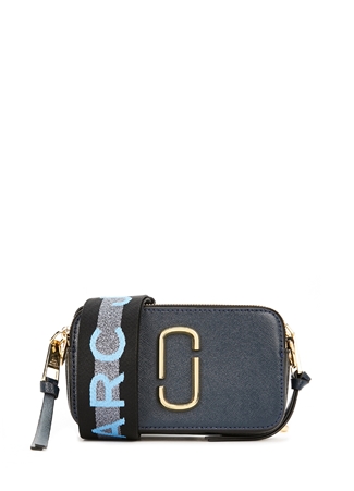 Marc Jacobs (the) Kadın Snapshot Mavi Deri Omuz Çantası Eu