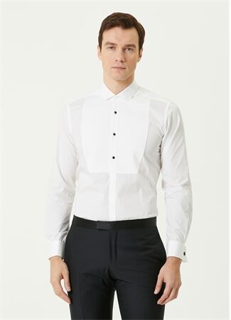 Pal Zileri Erkek Beyaz Gömlek 40 IT
