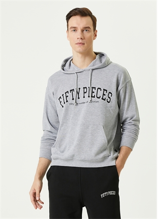 Fifty Pieces Erkek SWEATSHIRT Gri L EU