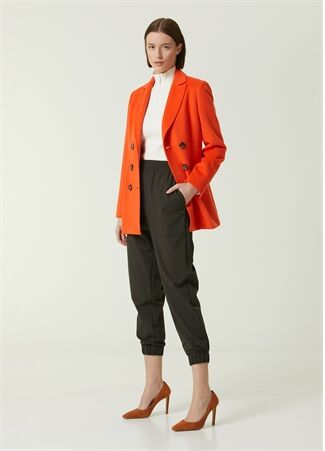 Beymen Club Kadın Haki Jogger Pantolon 34