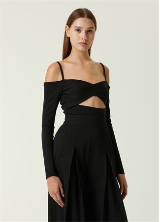 Alexis Kadın Haley Siyah Dekolteli Body S EU Alexis Kadın Haley Siyah Dekolteli Body S EU